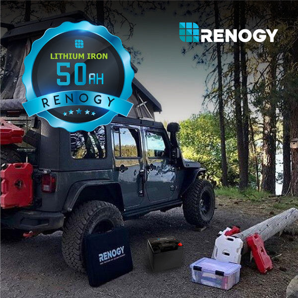 Renogy 12V 50Ah Lithium Iron Phosphate Battery – Bossway Conversions