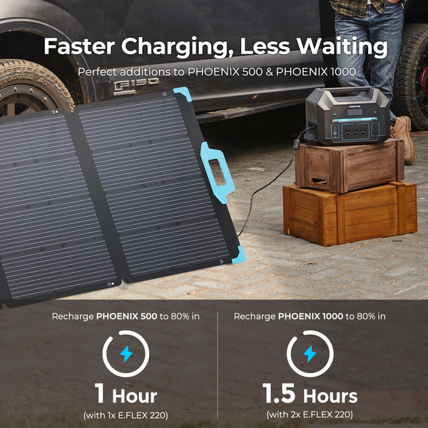 Renogy E.FLEX 220 Portable Solar Panel – Bossway Conversions